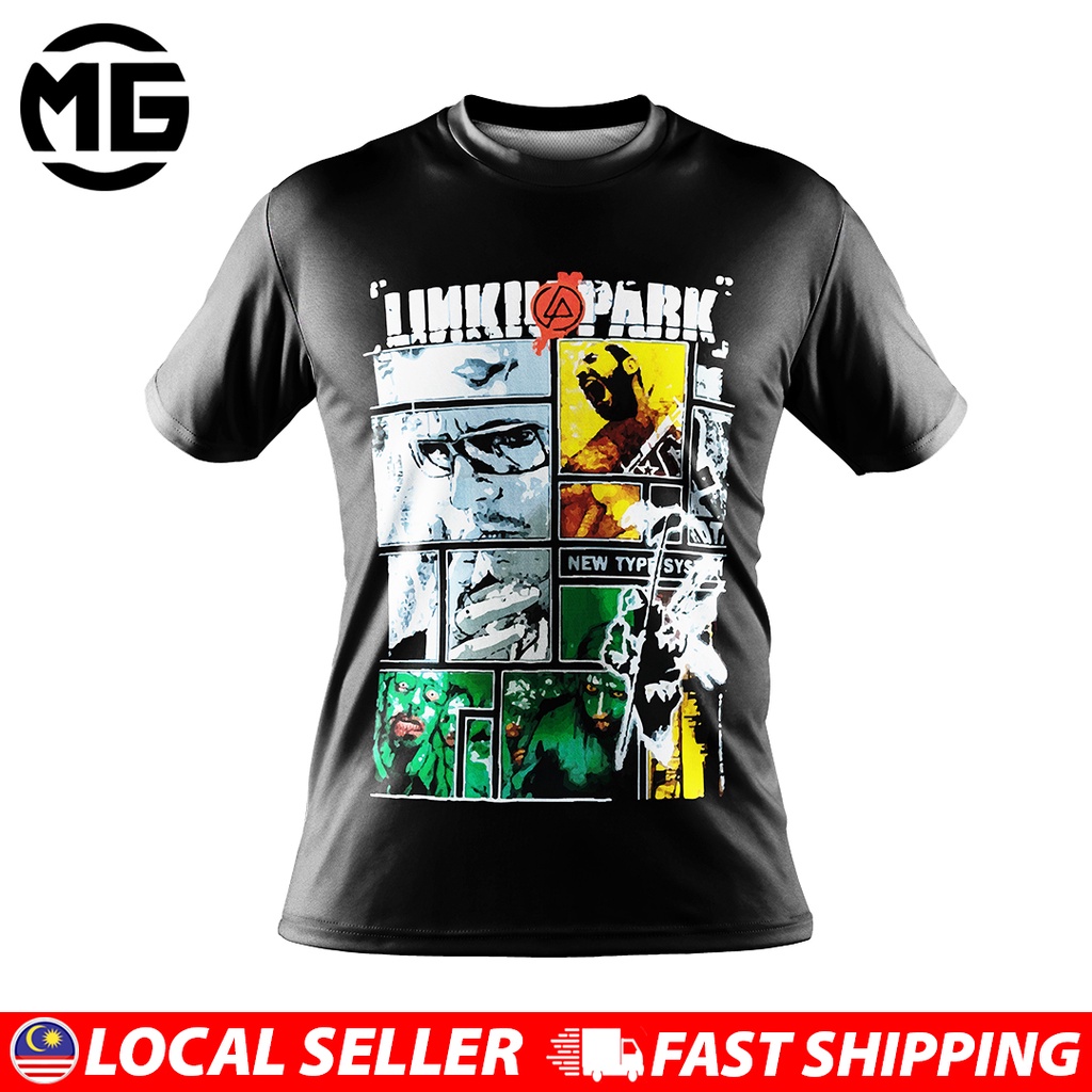 NTS LINKIN PARK Original New Type System T-Shirt | Shopee Malaysia