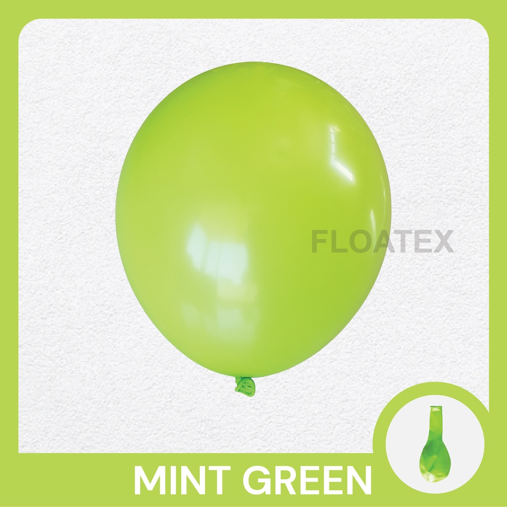Floatex 3.2g 12 Inch 10pcs High Quality Matte Latex Colorful Balloon ...