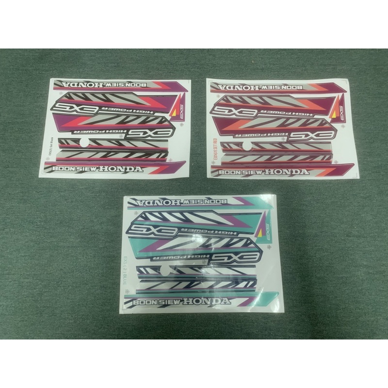 honda ex5 hi power classic body sticker(2) | Shopee Malaysia