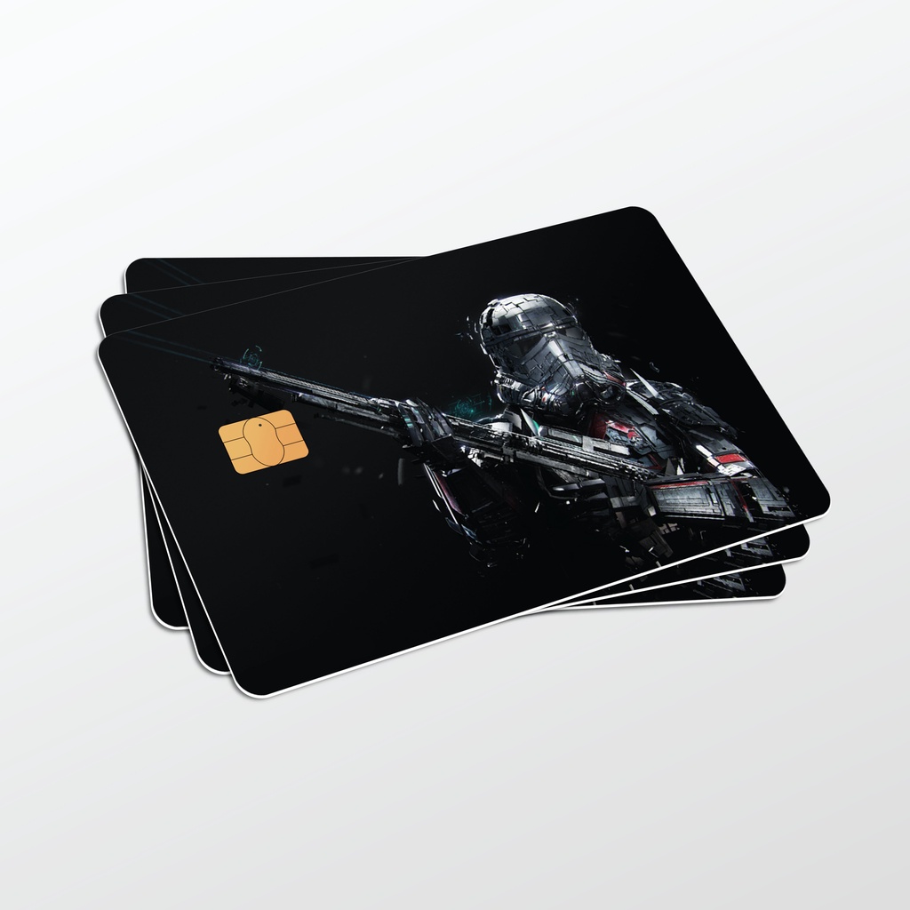 KapzLegacy Star Wars ATM Bank Sticker Card Cover Access Touch n Go Skin ...