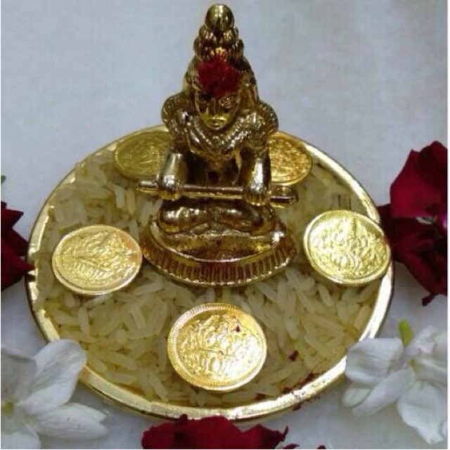 Mini Goddess Annapurna Devi Idol (The Goddess of Food & Nourishment ...