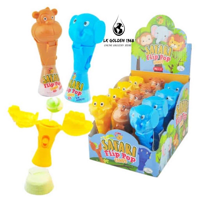 BEARDY SAFARI FLIP POP CANDY | Shopee Malaysia
