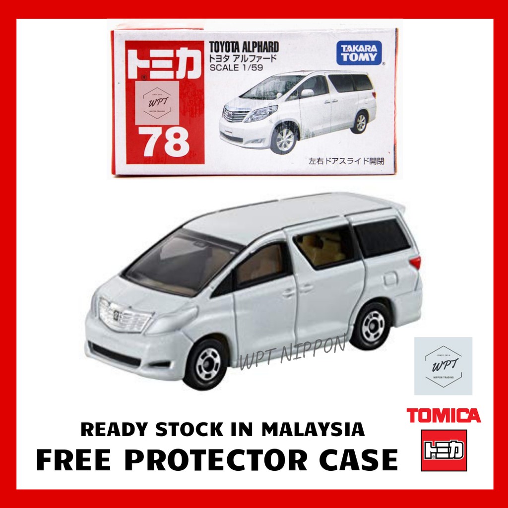 TOMICA NO.78 TOYOTA ALPHARD (WHITE) Old Alphard TakaraTomy Diecast Car Toy | Shopee Malaysia