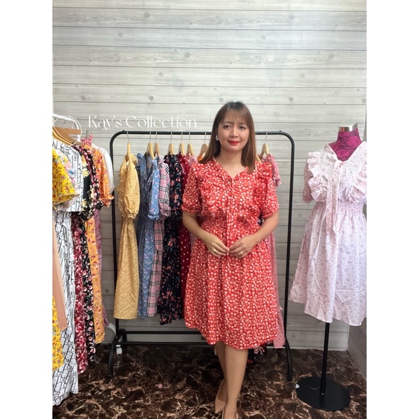 DRESS ROPOL COMEL BERBUNGA | Shopee Malaysia