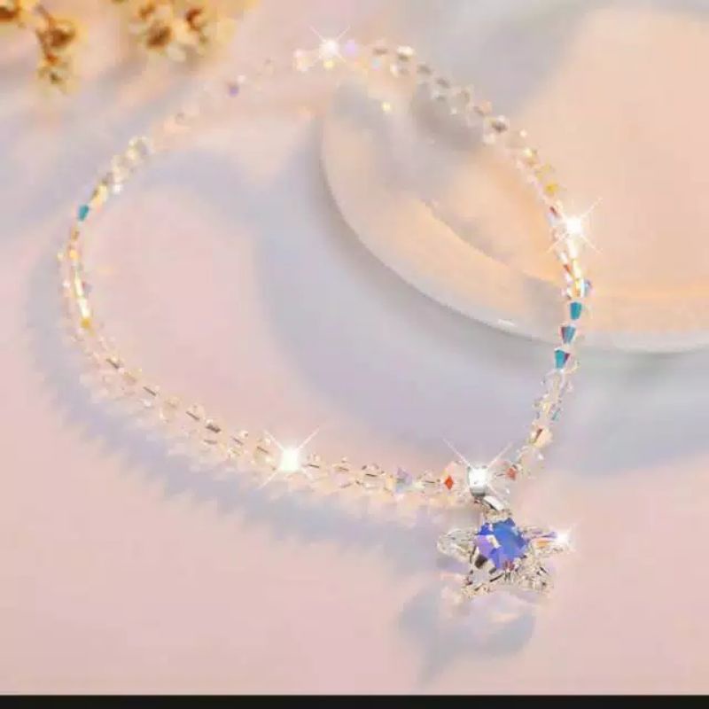 Original Austrian Swarovski Crystal Necklace ORI | Shopee Malaysia