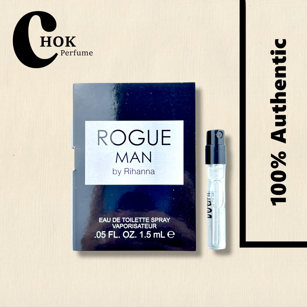 Rihanna Rogue Man EDT 1.5ml Perfume Sample Vial (M) | Shopee Malaysia