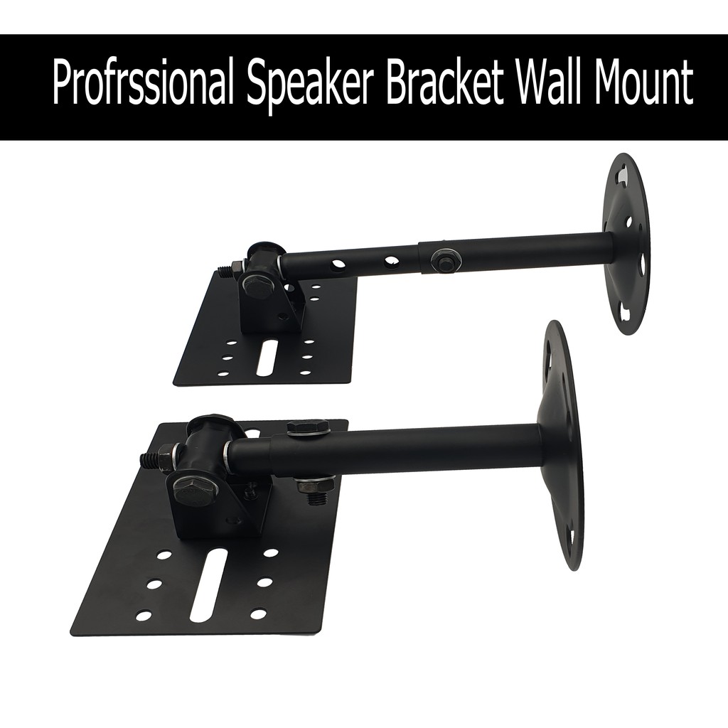 Speaker Bracket/ Wall Mount/ Speaker Wall Bracket 1 Pair (Ready Stock ...