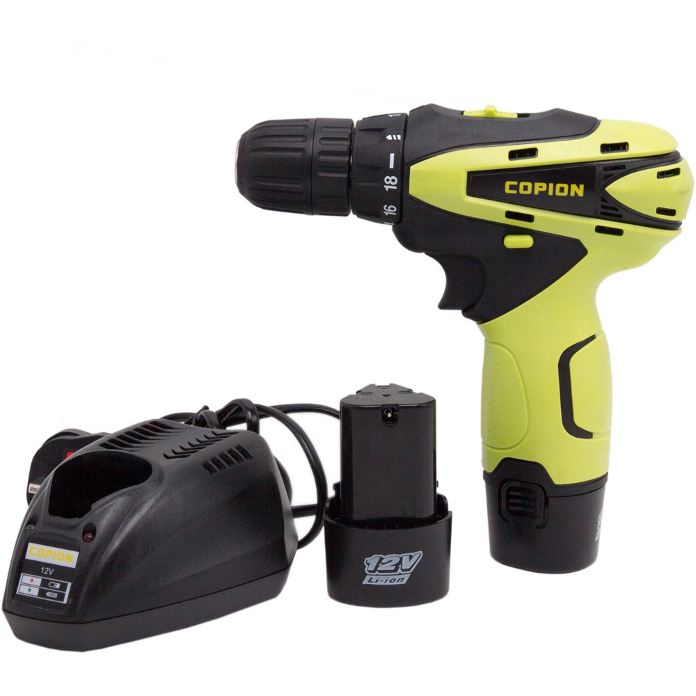COPION CORDLESS DRIVER DRILL 12V LI-ION BATTERY | Shopee Malaysia
