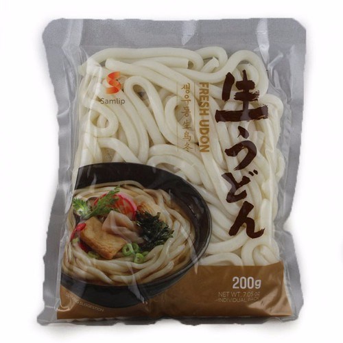 Samlip Korean fresh udon noodles to make black bean noodles 200gr ...