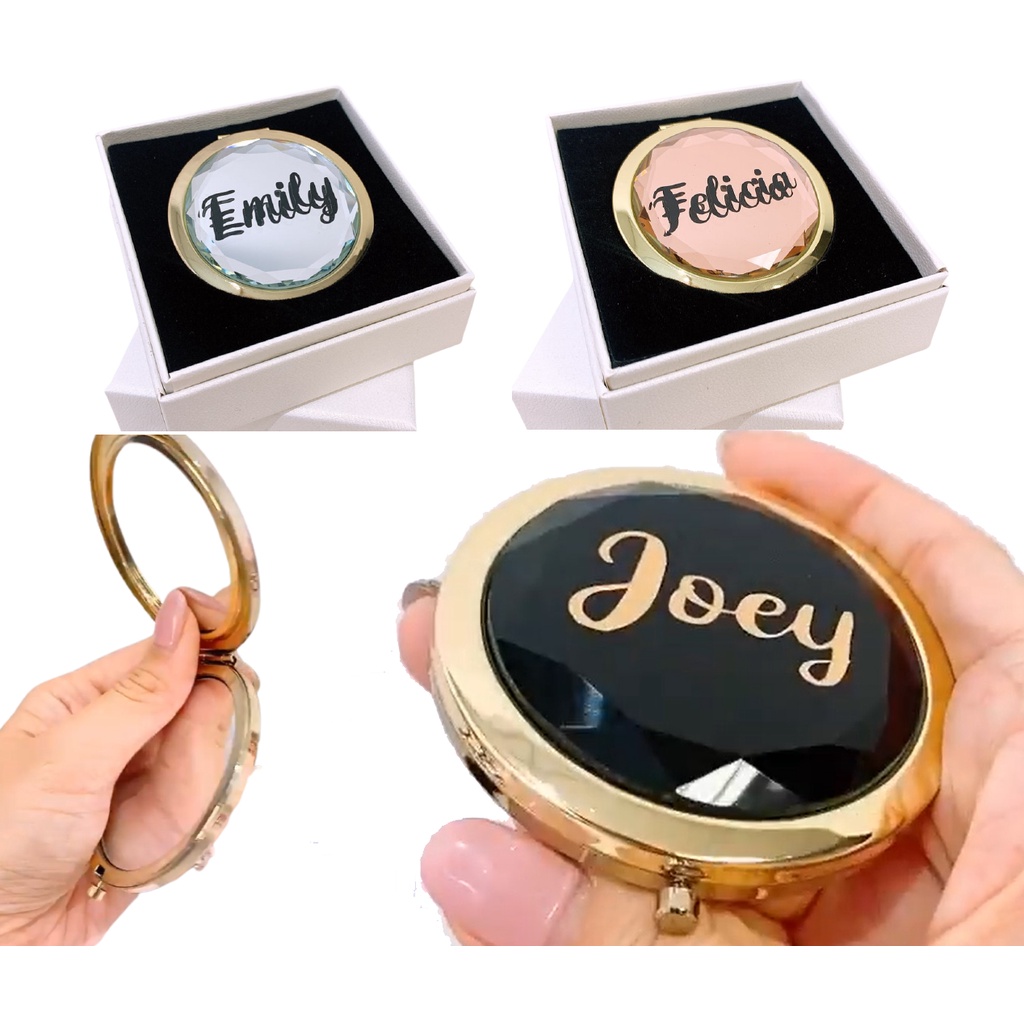 Mirror with name Birthday Gift Hadiah untuk wanita gifts for girl ...