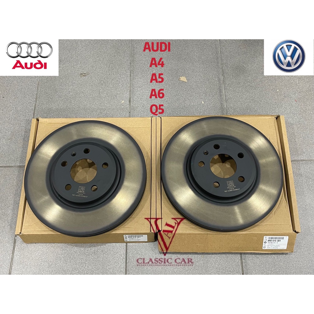 ( 100% ORIGINAL ) AUDI A4 A5 A6 Q5 FRONT DISC ROTOR | Shopee Malaysia