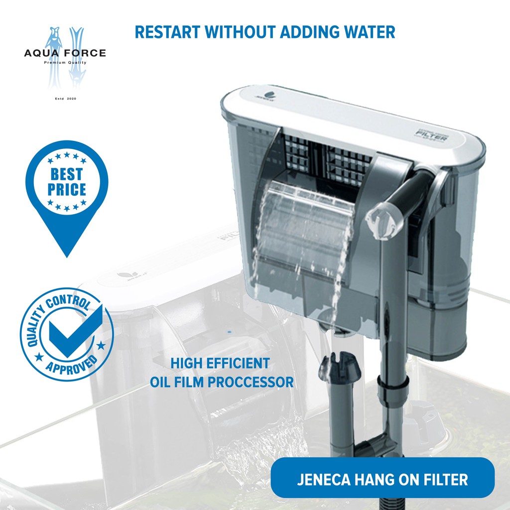 JENECA EXTERNAL HANGING FILTER WITH OIL SKIMMER XP-03B / XP-09 / PUMP ...