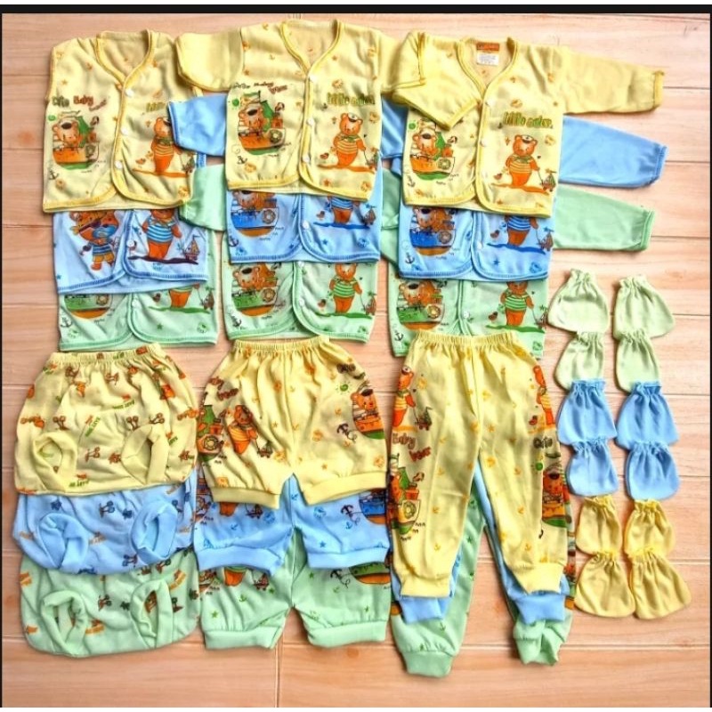Set of baby clothes/pants, gloves and socks | Shopee Malaysia