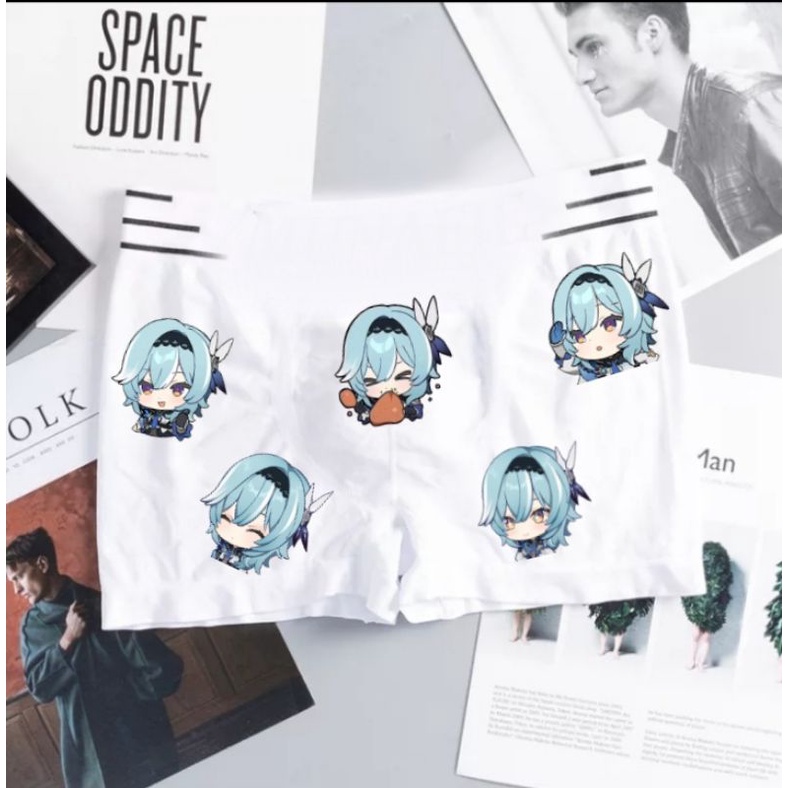 Waifu Men's Boxer Underwear From Genshin Impact Character Mondstadt ...