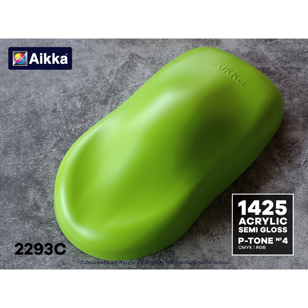 AIKKA Paint PANTONE Colour 2293C / 1425 ACRYLIC SEMI GLOSS PAINT ...