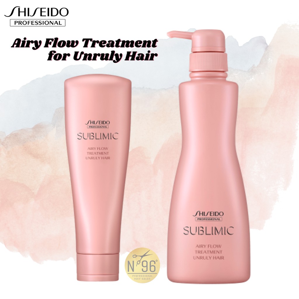 Shiseido Sublimic Airy Flow (Unruly Hair) Hair Treatment 250/500g by SHISEIDO PROFESSIONAL ...