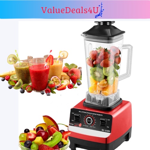 SILVER CREST SC-1589 Blender Heavy Duty 5000W 2.5L High-Power Food ...