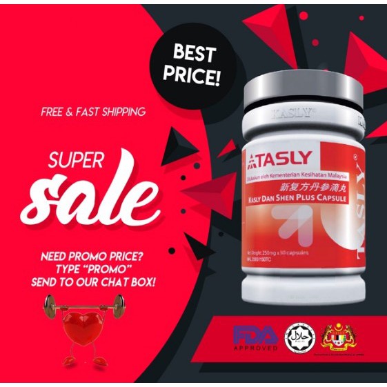Tasly Danshen Plus Capsule (30 capsules) + FREE SHIPPING (Ready Stock ...
