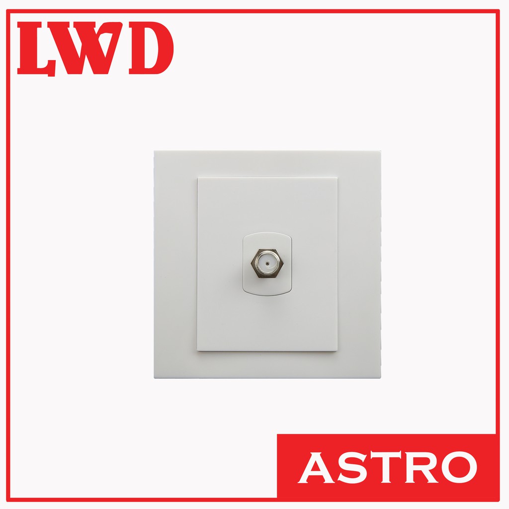LWD 1/2 Gang Astro Socket (F4 Series) | Shopee Malaysia