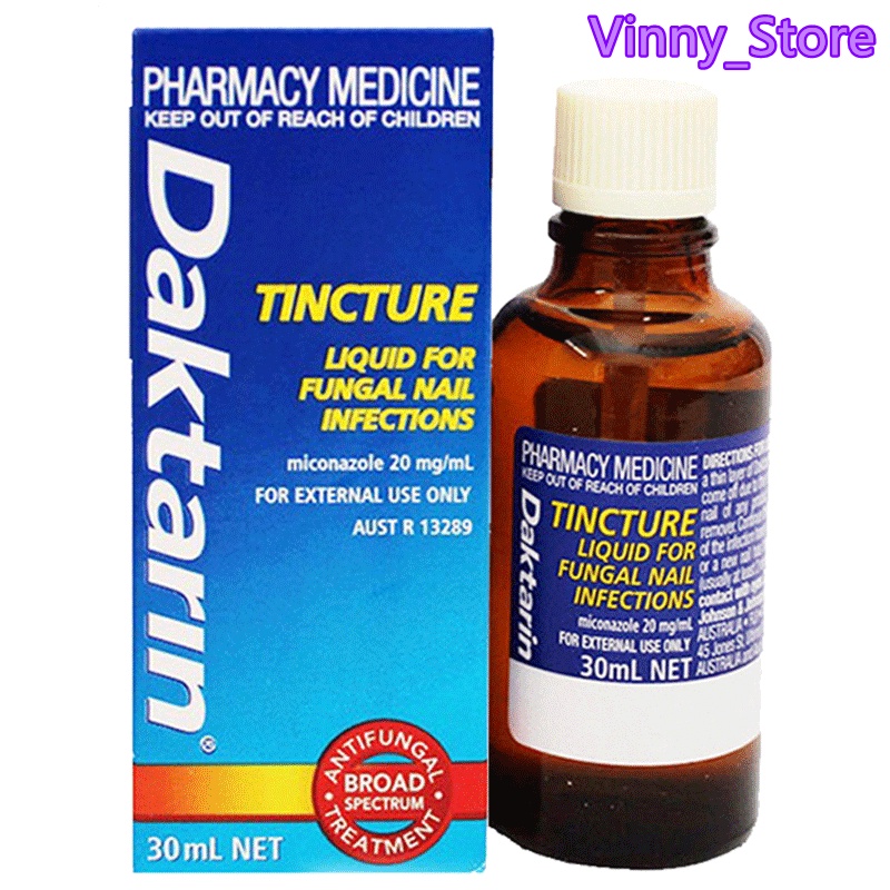 (Ready Stock)Daktarin Tincture Liquid for Fungal Nail Infections ( 30ml ...