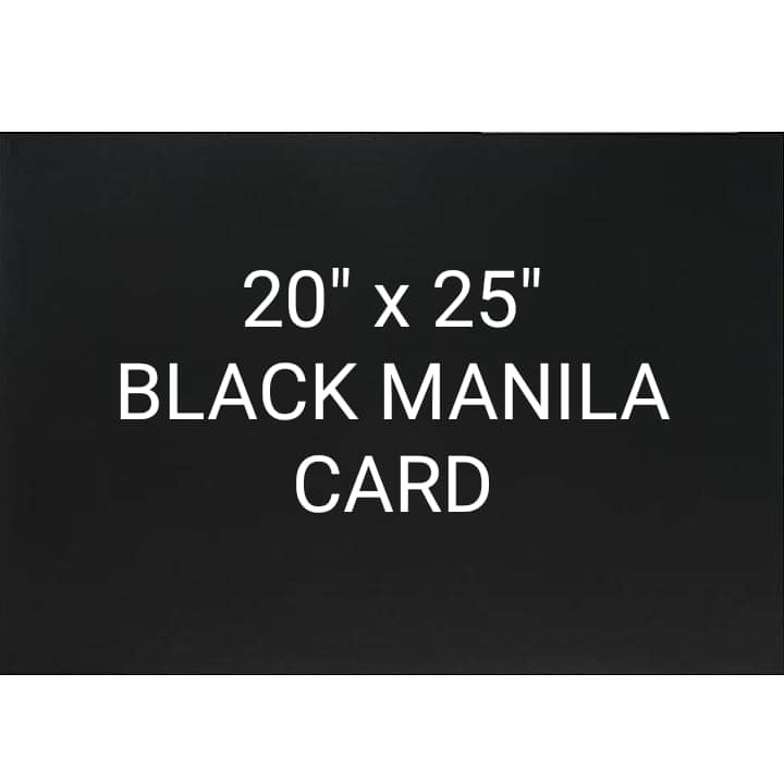 Black Manila Card / Kad Manila Hitam | Shopee Malaysia