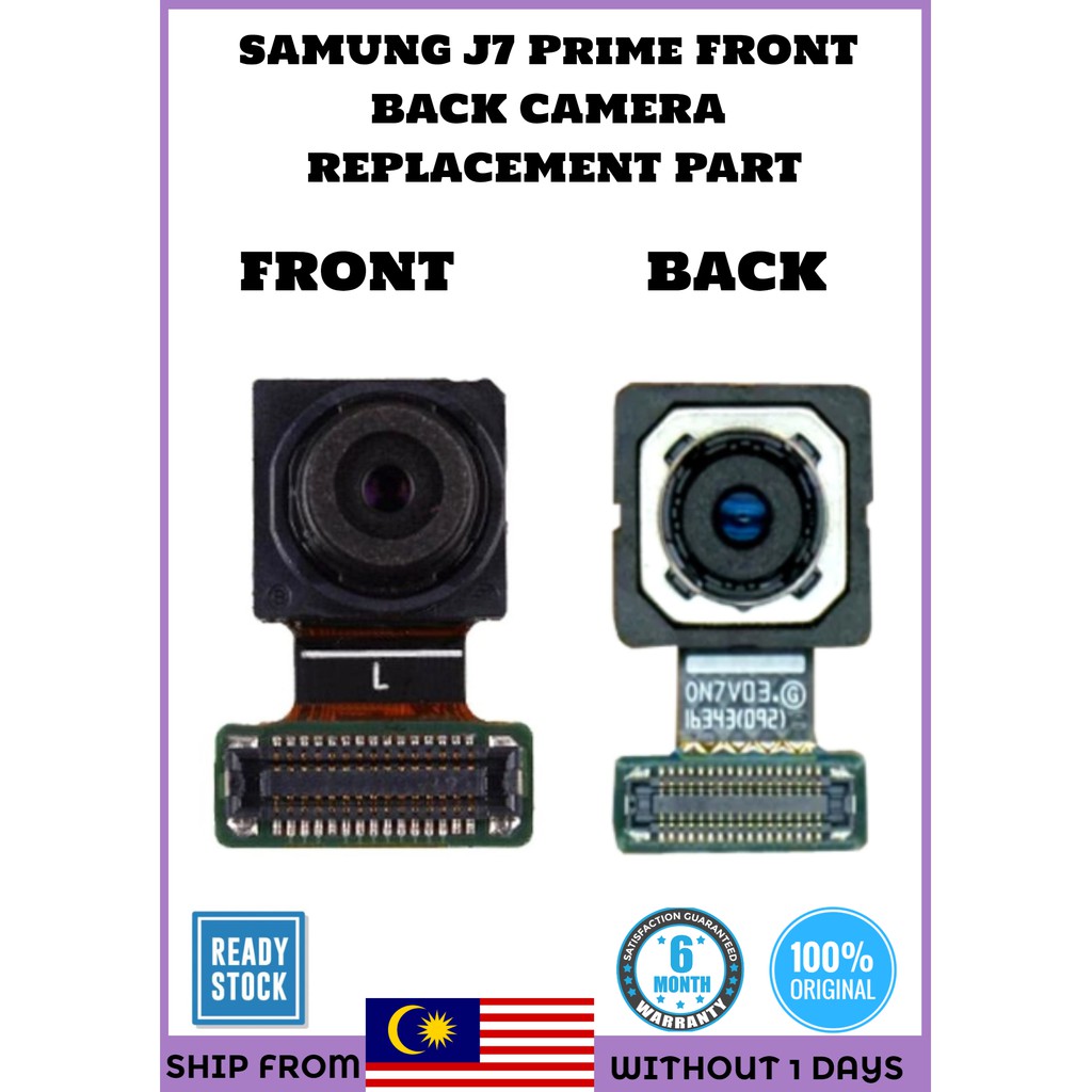 SAMSUNG J7 Prime FRONT BACK CAMERA REPLACEMENT PART | Shopee Malaysia