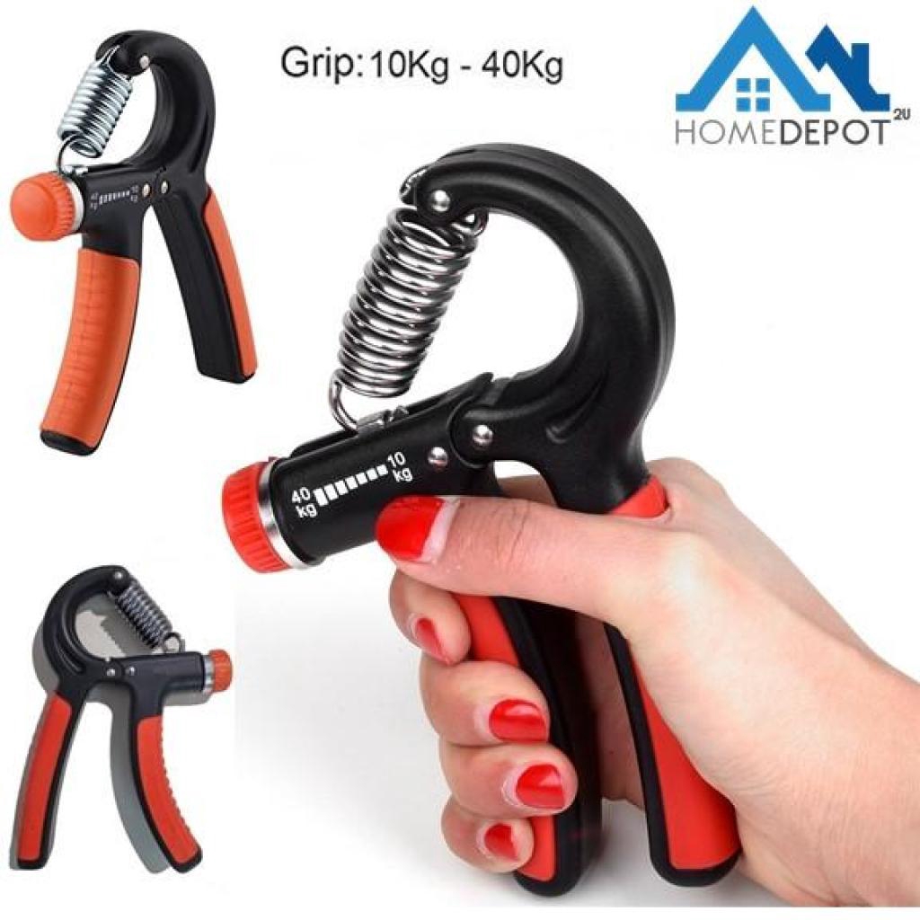 Hand Power Gripper Adjustable 10-40KG Strength Rehabilitation Home Gym ...