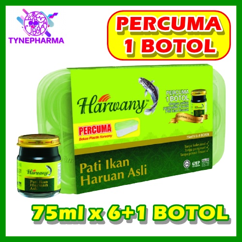 HARWANY PATI IKAN HARUAN ASLI(75 ml x 7 Botol) | Shopee Malaysia