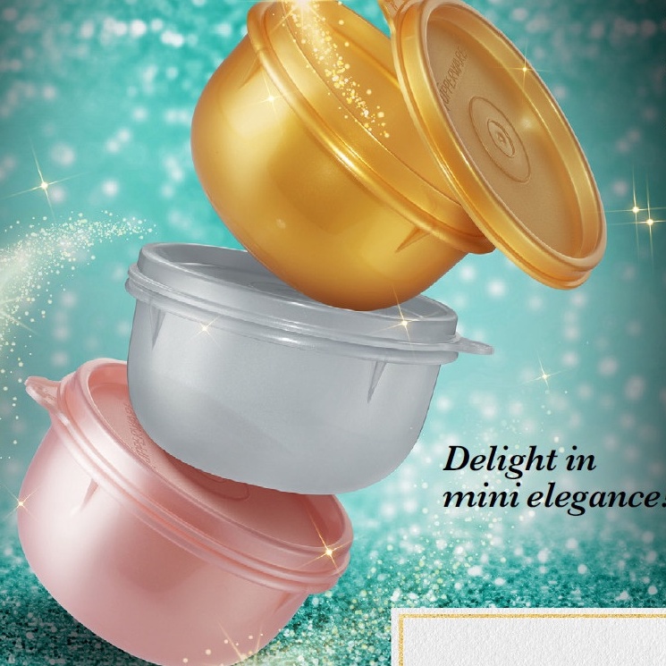 READY STOCK🔥PAYLESS 90x Tupperware Brands Mini Bowls 250ml With Gift ...