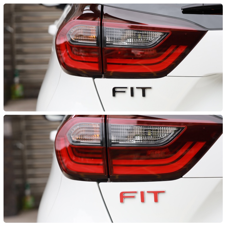 HONDA FIT4 [Tailgate Change Color Sticker] 3M No Residual Glue Car ...