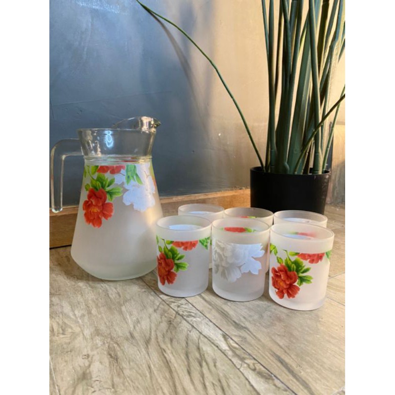 Giacomo set Jug dan 6 pcs cawan | Shopee Malaysia