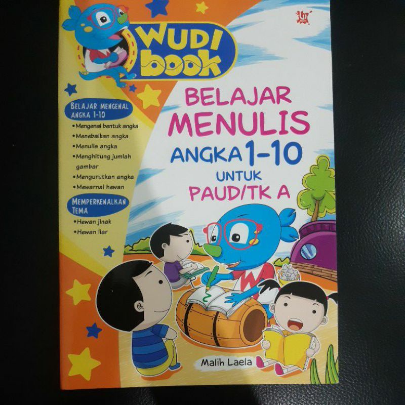 Wudi Book Children's Book - Learn to Write Numbers 1-10 (PAUD ...