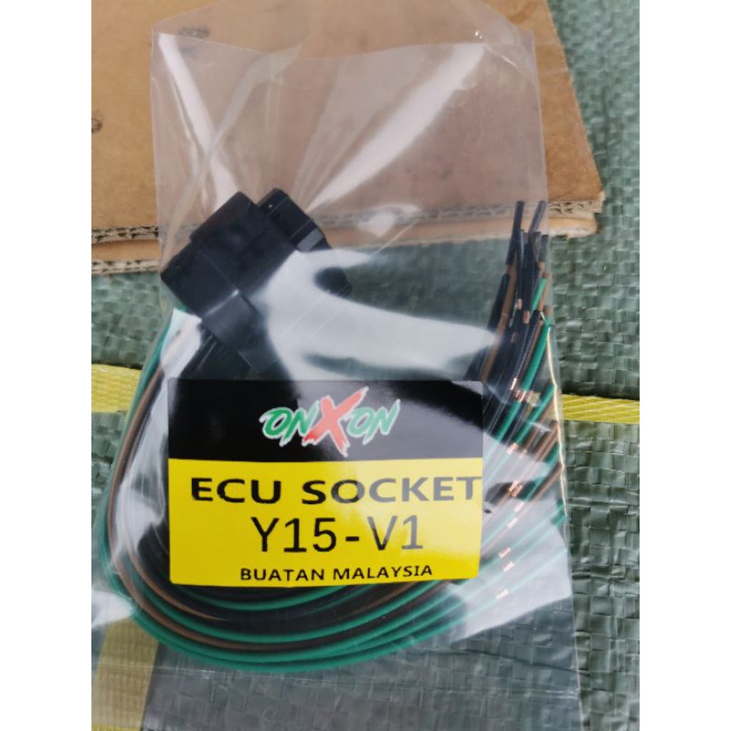 y15 ecu socket ecu wiring CDI SOCKET onxon | Shopee Malaysia
