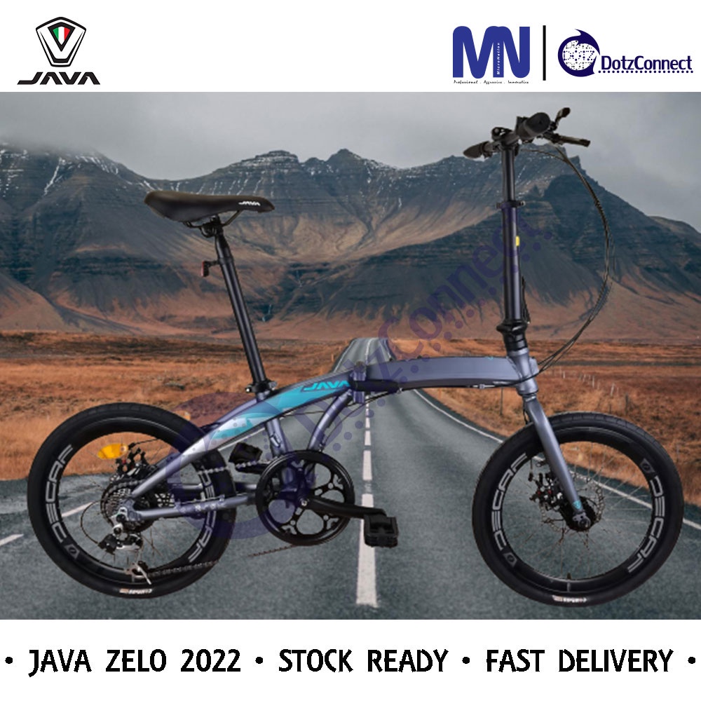 Java Zelo 2022 Folding Bike 20" Shimano 7 Speed | Shopee Malaysia