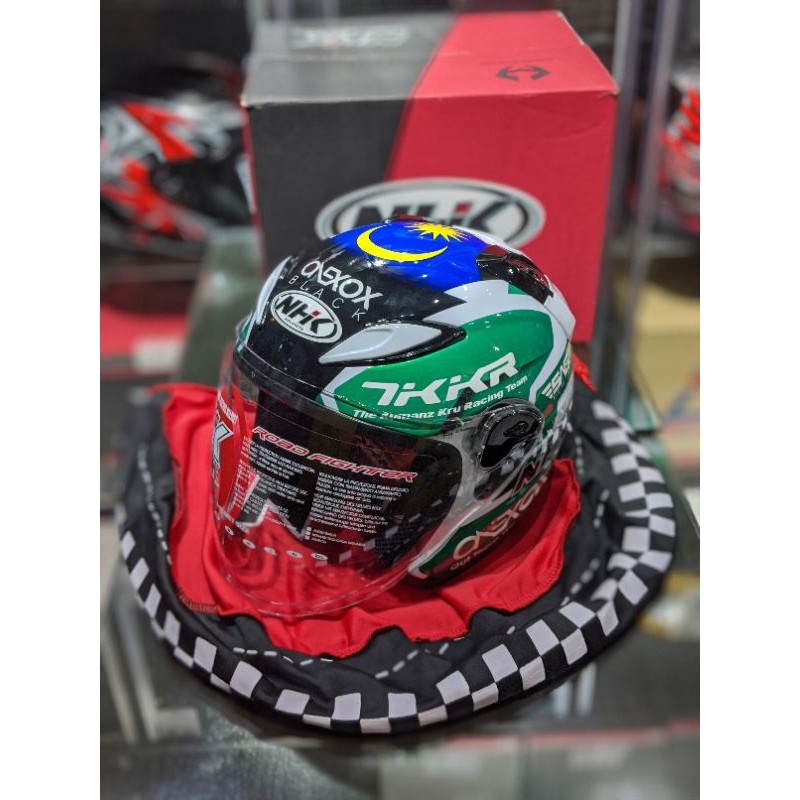 Special Edition ONEXOX TKKR SAG NHK Helmet Single Visor | Shopee Malaysia