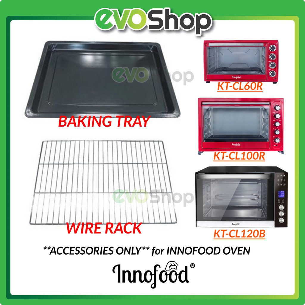 [BUBBLE WRAP] BAKING TRAY WIRE RACK for INNOFOOD Oven KT-CL60R / KT ...