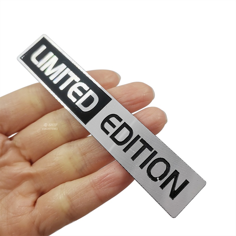 1 x Metal LIMITED EDITION Letter Logo Car Auto Decorative Emblem Badge ...