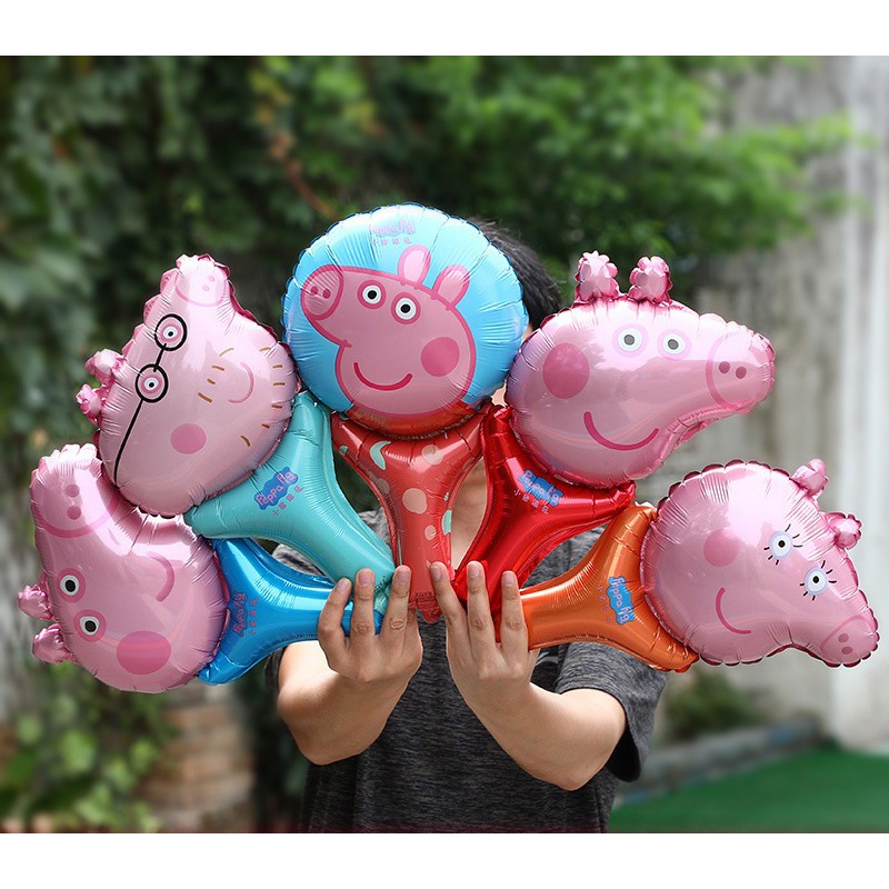 Handheld Cartoon character Balloon Held Magic Stick Aluminum Foil ...