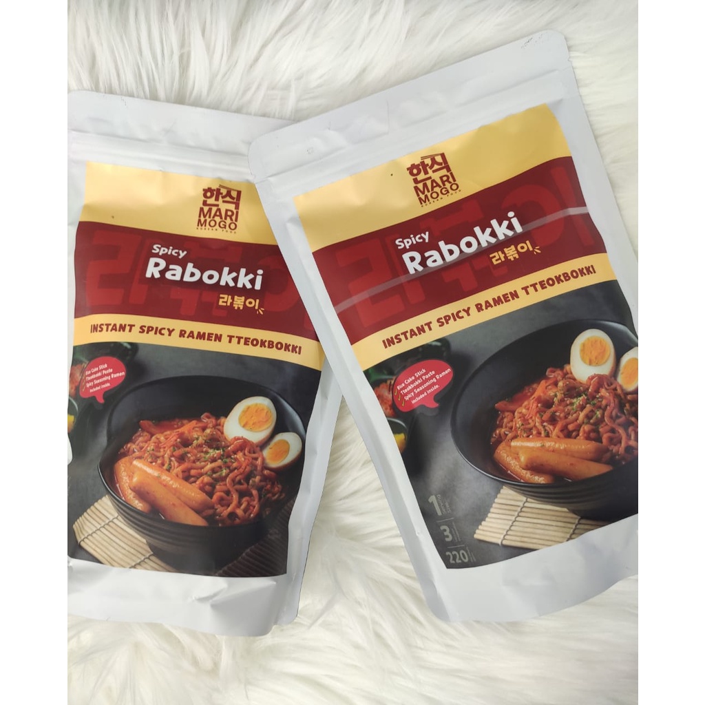 Spicy Rabokki - Instant Spicy Ramen Tteokbokki by Mari Mogo | Shopee ...