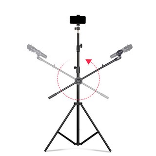 2.1M Professional Microphone Adjustable Tripod Swing Boom MIC Stand ...