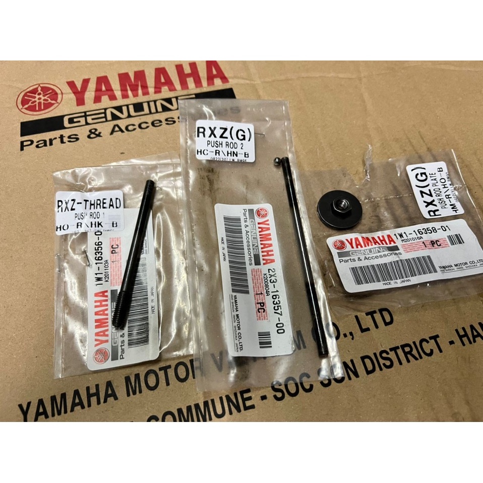 YAMAHA RXZ CLUTCH PUSH ROD 1 / PUSH ROD 2 / PUSH ROD PLATE 100% ...