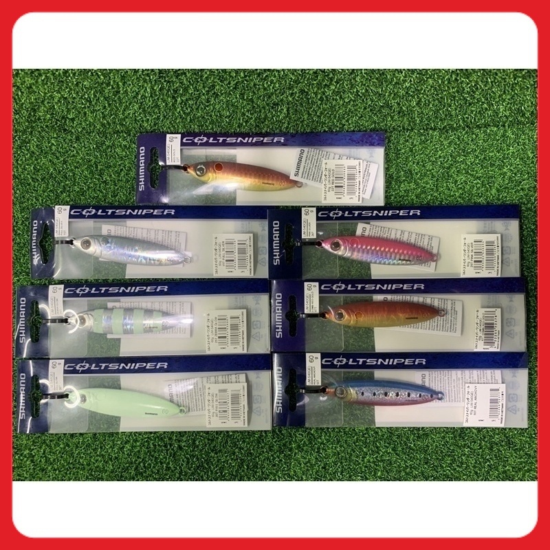 Shimano Colt Sniper 60g Metal Jig Jigging Sinking Fishing Lure (Ref: JM-540QE) | Shopee Malaysia