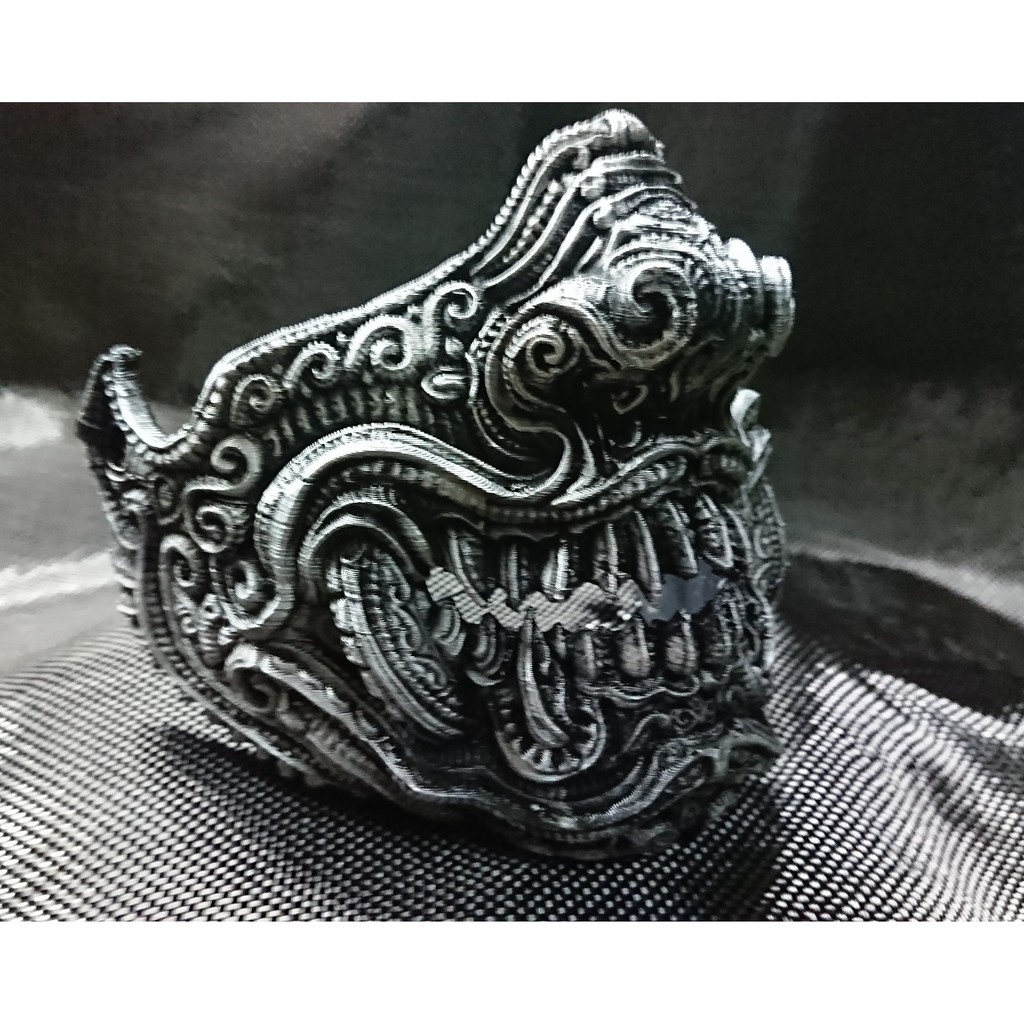 [RESTOCK] ANCIENT 3D PRINTED MASK ONI | Shopee Malaysia