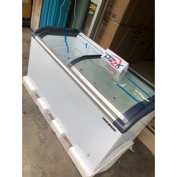 NEW-SAKATO Glass Curve Freezer SCG-605 Capacity gross 550L | Shopee ...