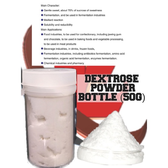 DEXTROSE POWDER 50G (BOTOL) | Shopee Malaysia