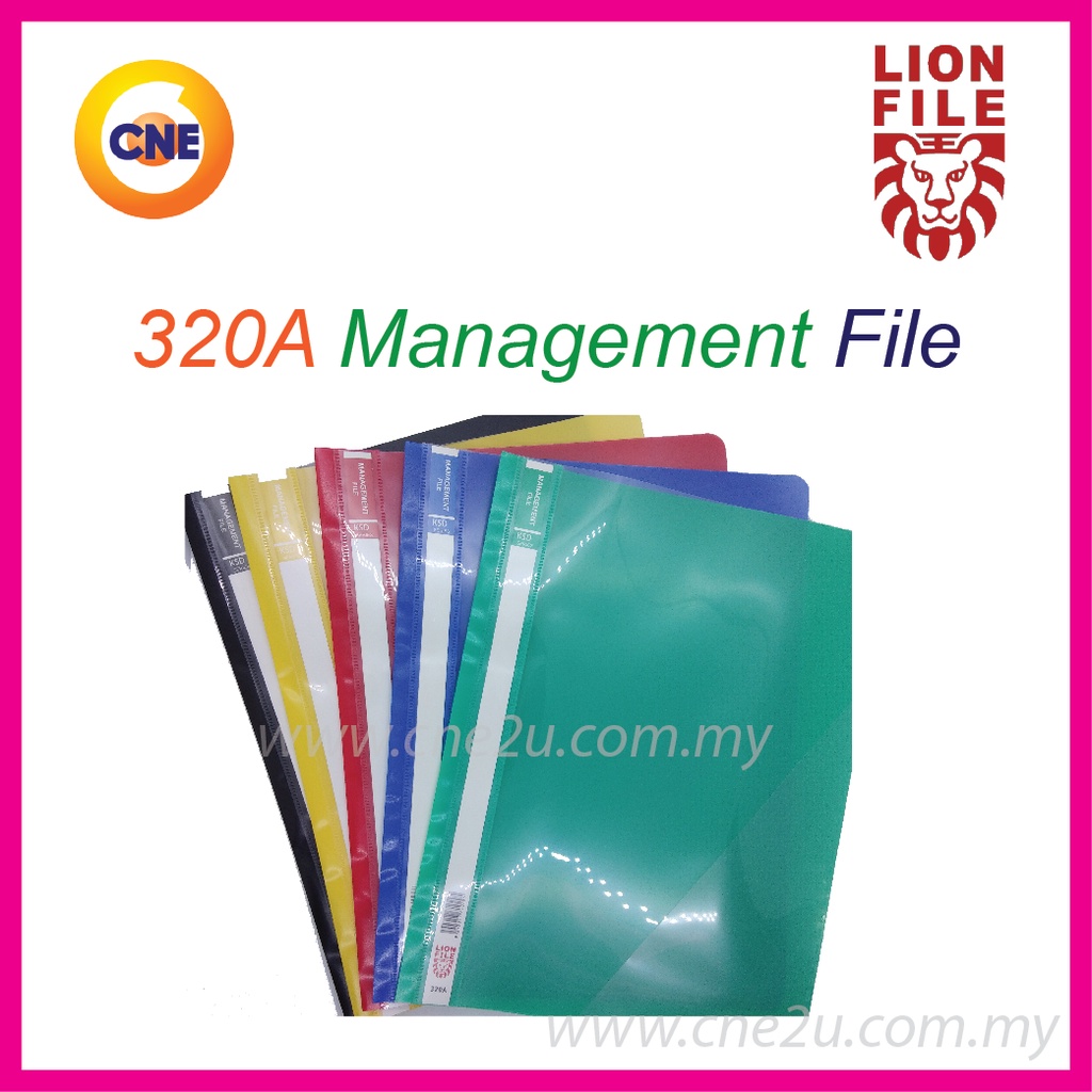 LION FILE Management and Presentation File - Assorted Colours / 文件夹 ...