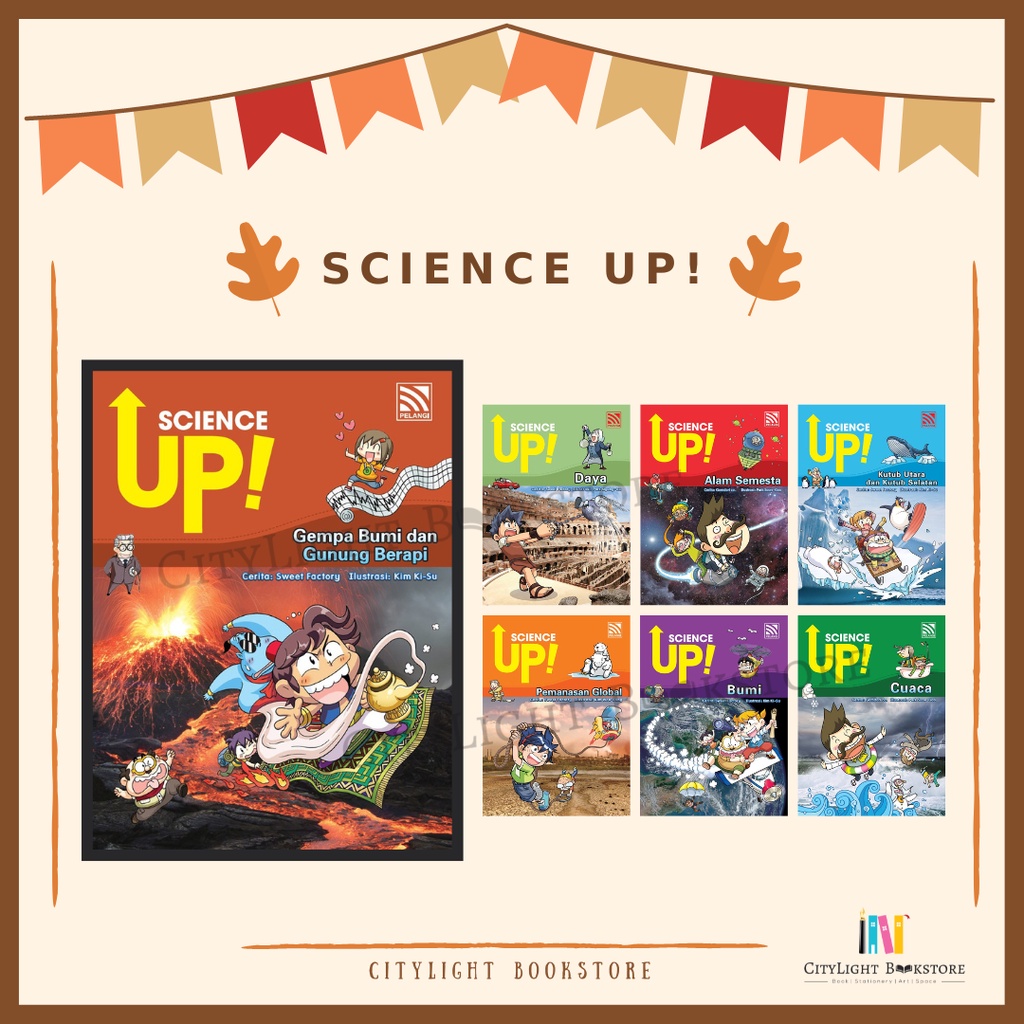 [CITYLIGHT] Komik: Science Up! - Pelangi | Shopee Malaysia