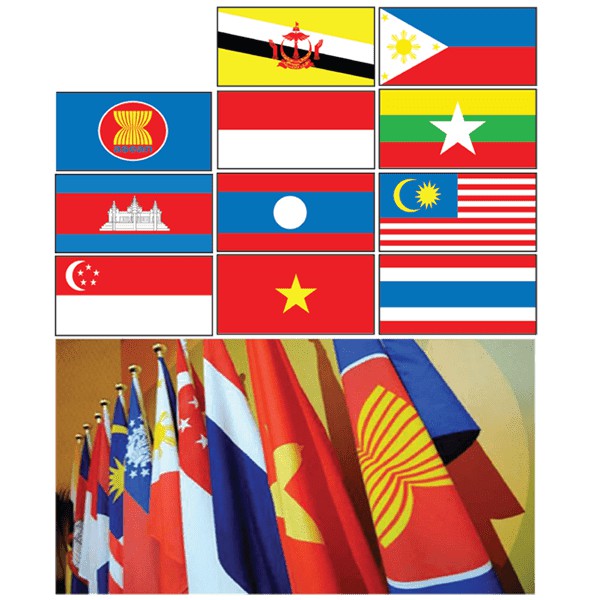 Bendera Asean (Set Of 11 Pcs) | Shopee Malaysia