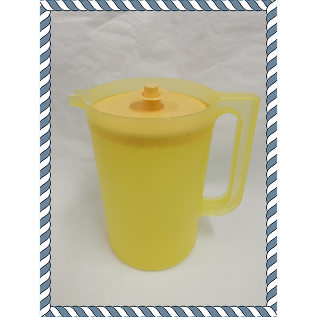 Tupperware Pitcher 2L Yellow Teapot 2 Litre Original | Shopee Malaysia