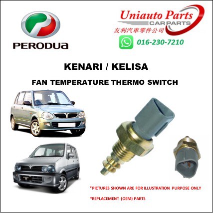 PERODUA KENARI / KELISA FAN TEMPERATURE THERMO SWITCH SENSOR | Shopee ...